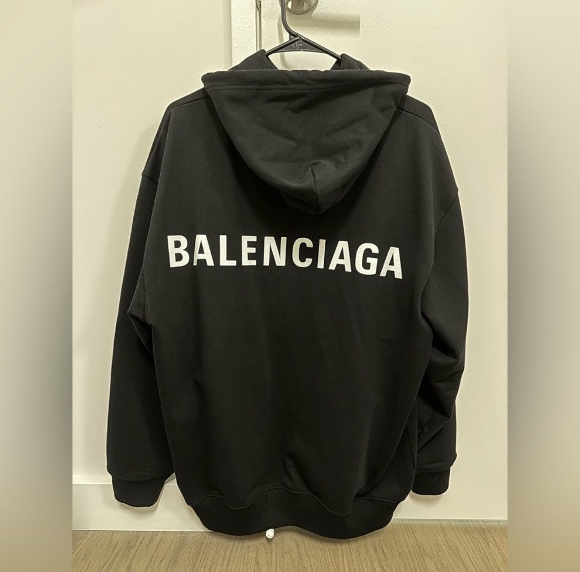 Balenciaga Balenciaga Black Hoodie Grailed