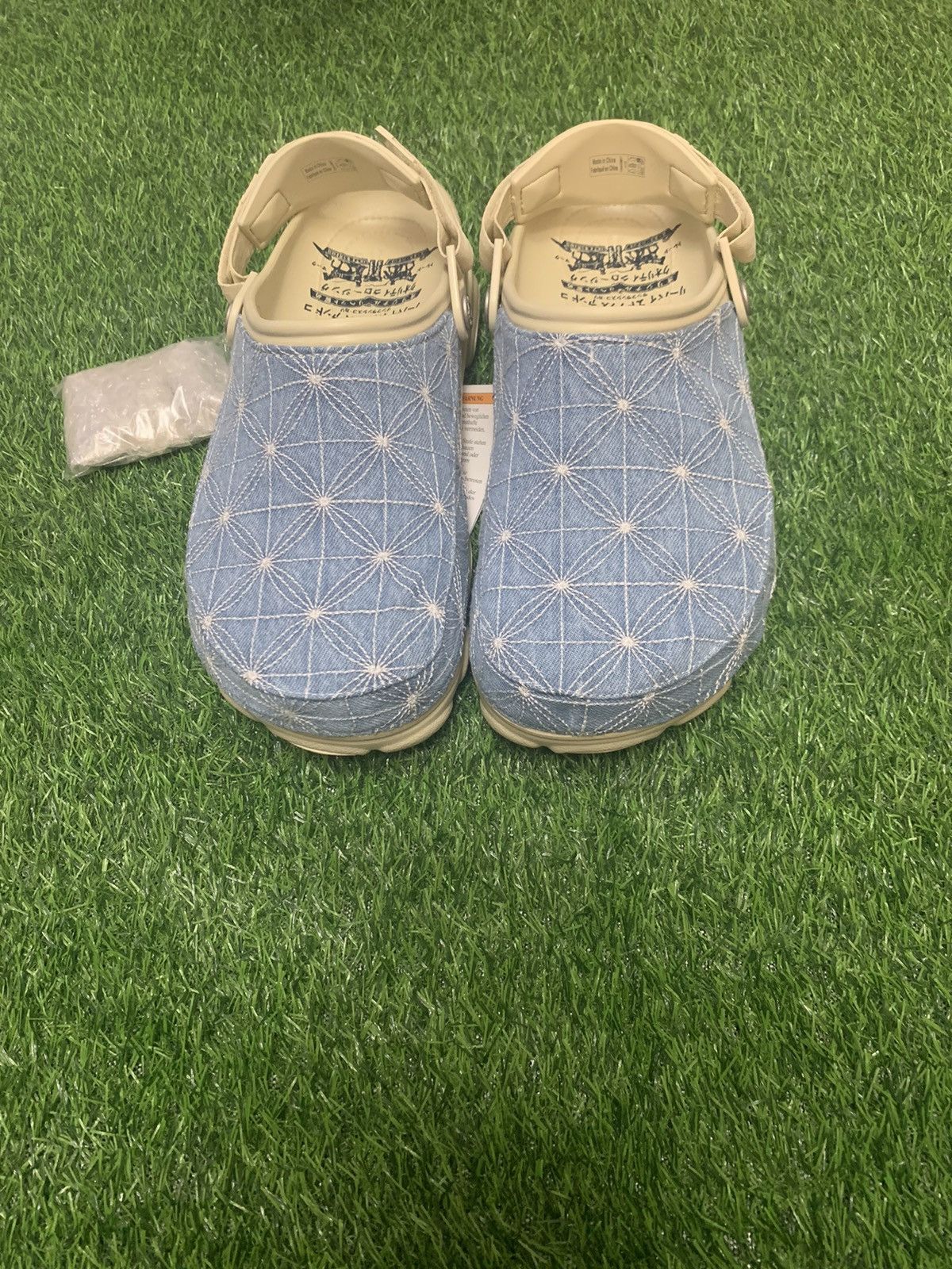 Crocs × Levi's Levi’s X Classic All-Terrain Clog Sashiko Light Wash ...