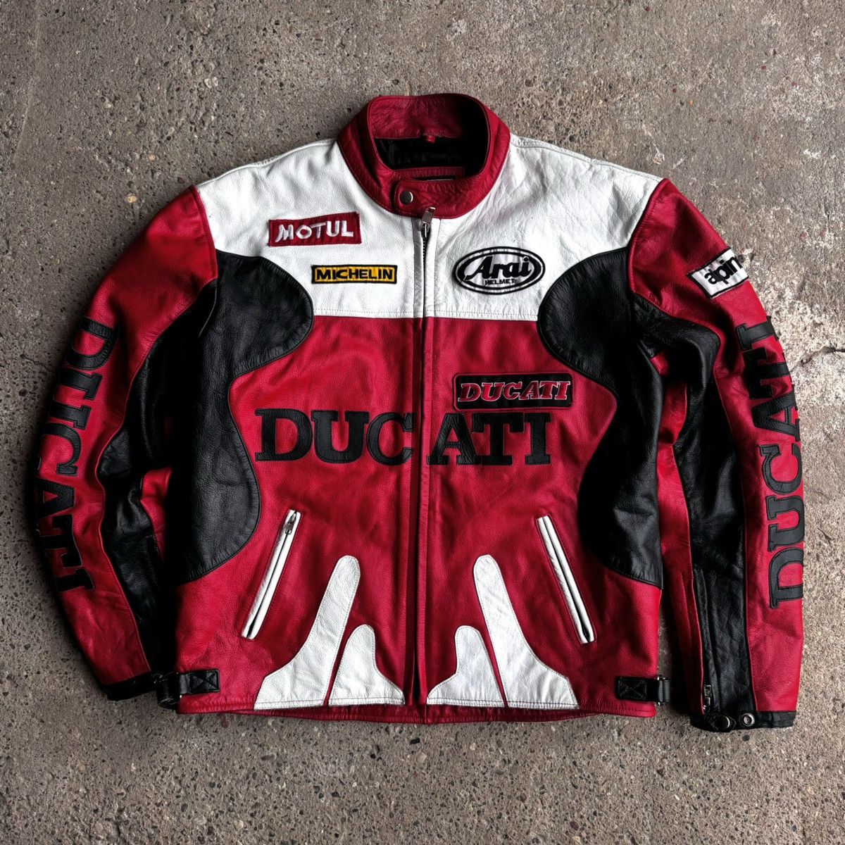 Ducati Vintage Ducati Leather Racing Jacket | Grailed