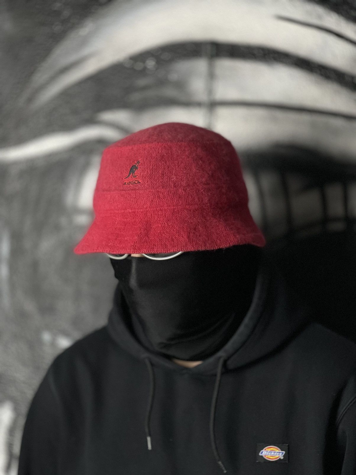 Kangol Vintage Kangol Y2K Red Angora Wool Bucket Hat Panama | Grailed