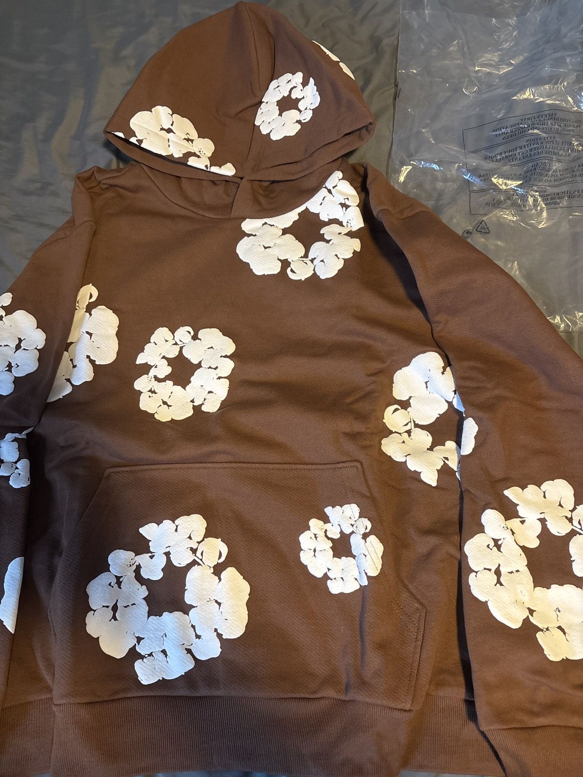 DENIM TEARS Brown Denim Tears Hoodie | Grailed