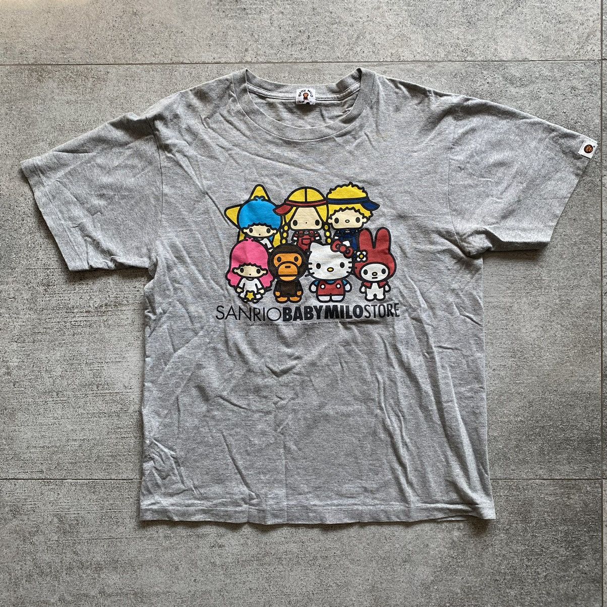 Bape Baby Milo x Sanrio Little Twin Star Melody Hello Kitty Tee | Grailed