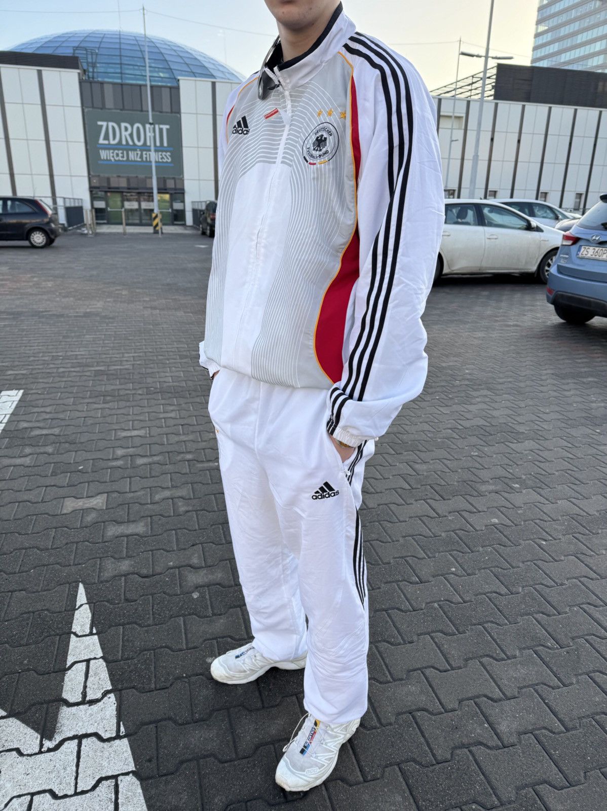 Adidas × Soccer Jersey × Vintage Adidas Suit Deutscher Bund Germany Raschi Vintage Y2K | Grailed