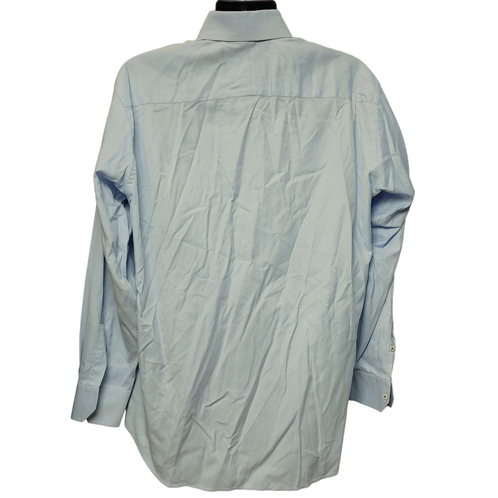 Robert Talbott Robert Talbott Classic Men's Light Blue Long Sleeve top ...