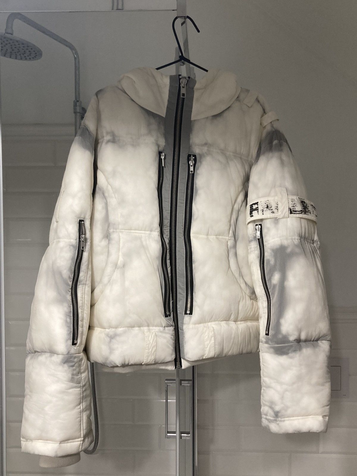 Racer Worldwide racer worldwide translucent puffer jacket | Grailed