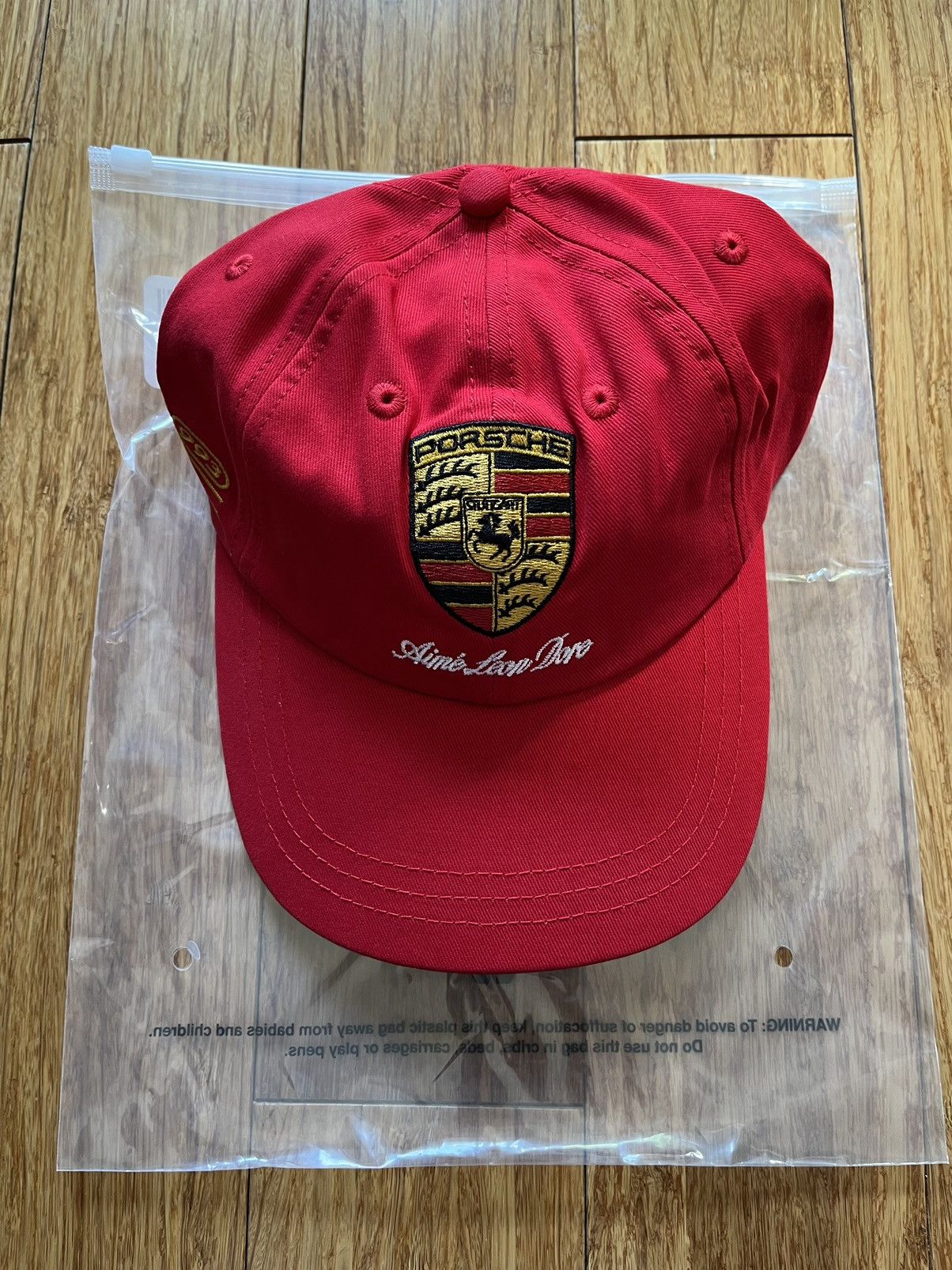 Aime Leon Dore × Porsche Design Tango Red ALD / Porsche 993 Turbo Logo ...