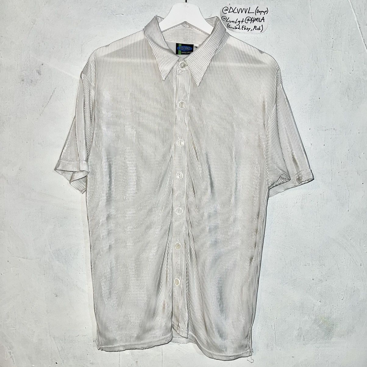 Other × Streetwear × Vintage Vintage Charles Lapson Positano White ...