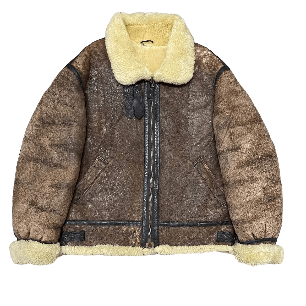 Other Vintage B3 by Gleeman Military Sheepskin Coat Shearling | Grailed