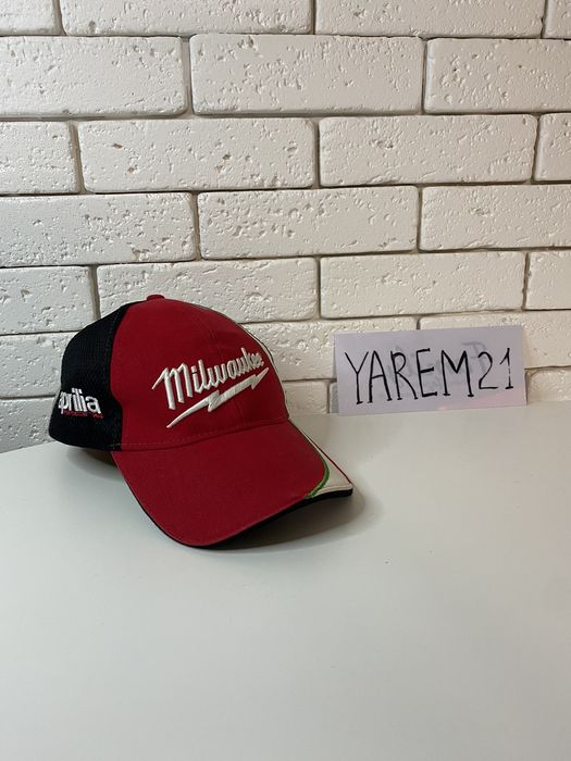 Vintage Aprilia racing Milwaukee Team cap hat | Grailed