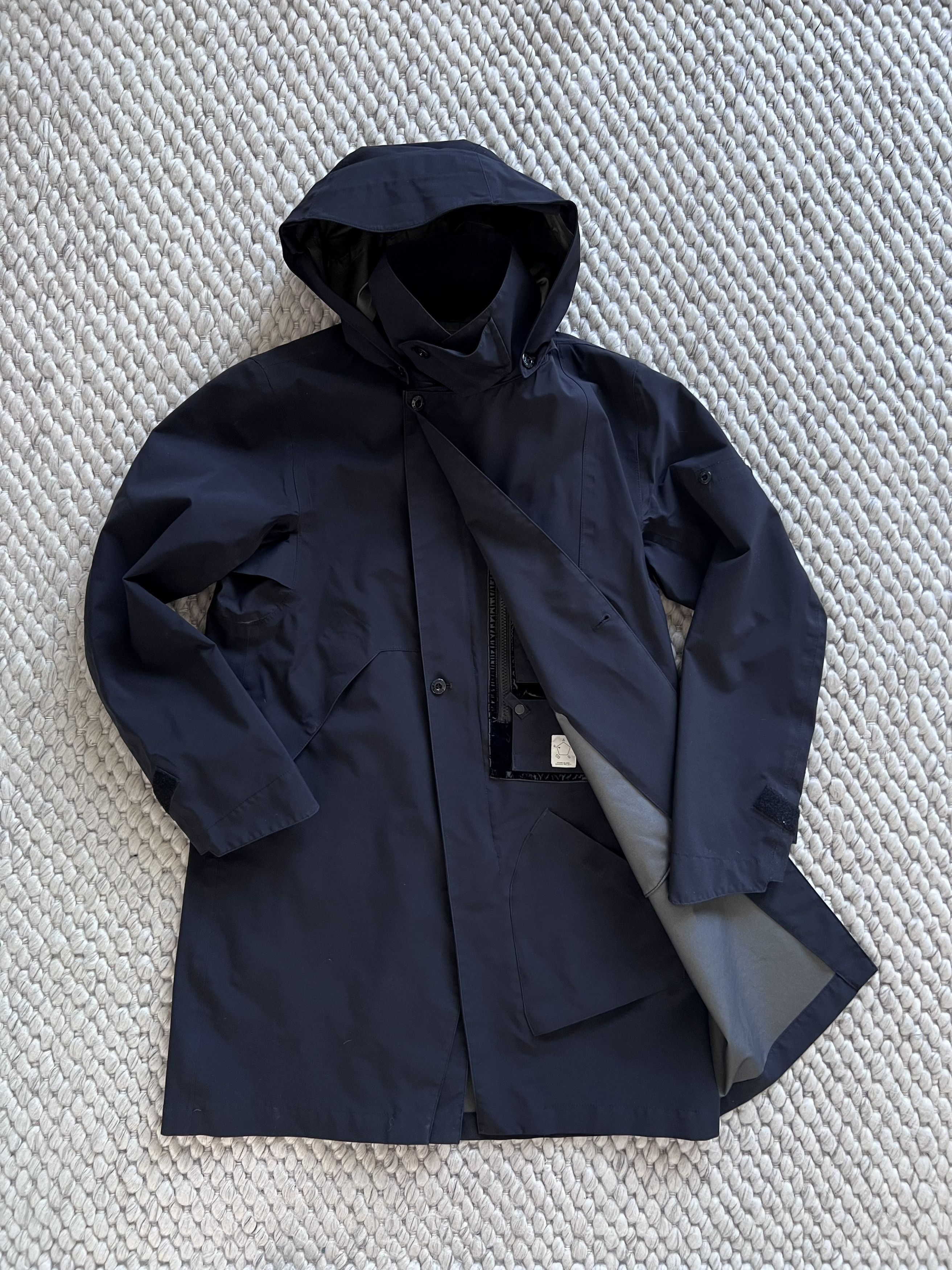 Stone Island Shadow Project × Vintage Stone Island Shadow Stealth Trench Coat Gore-Tex | Grailed