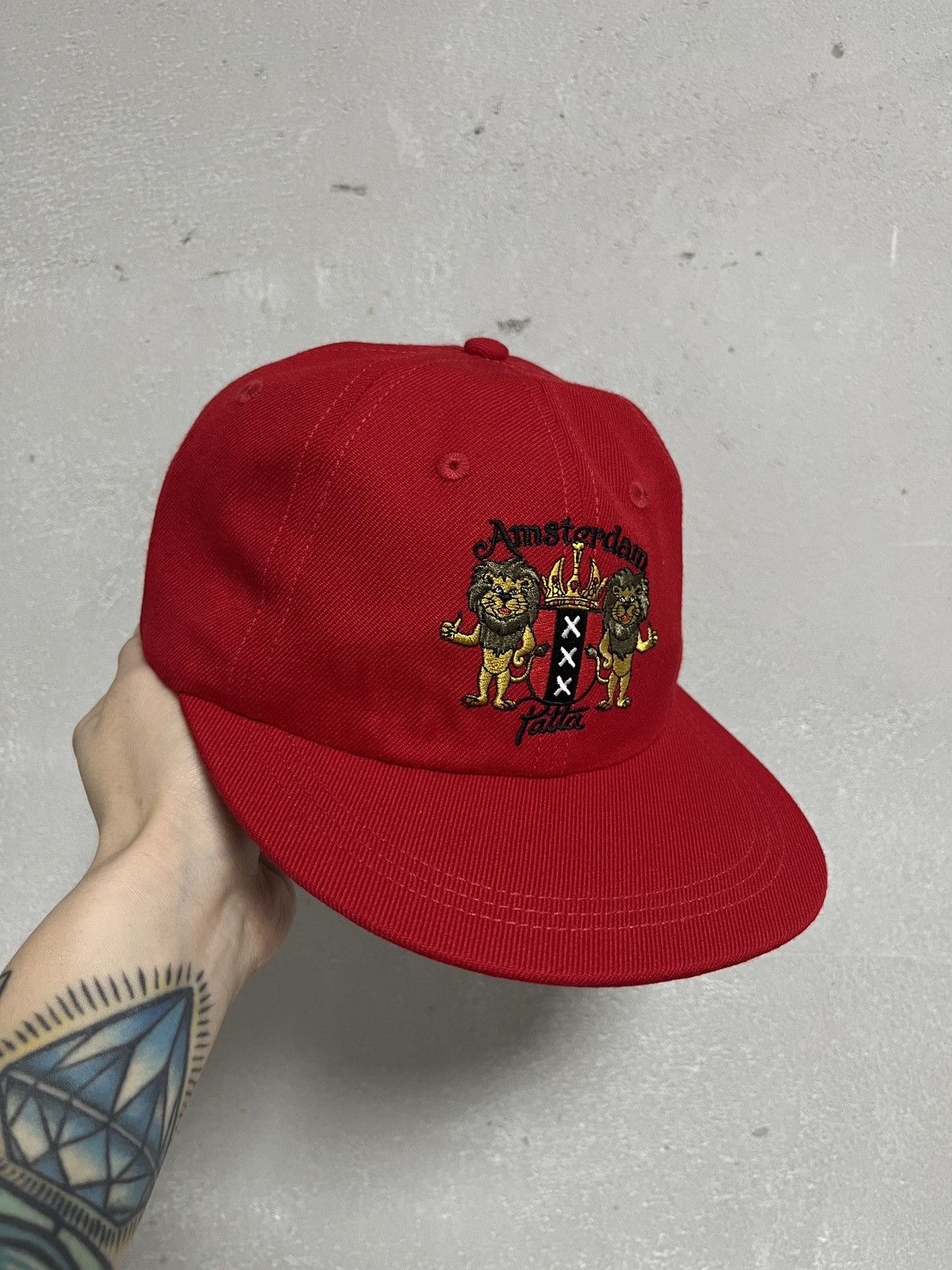 Patta Rare Patta Amsterdam Wool Twill Souvenir Snapback Hats Red | Grailed