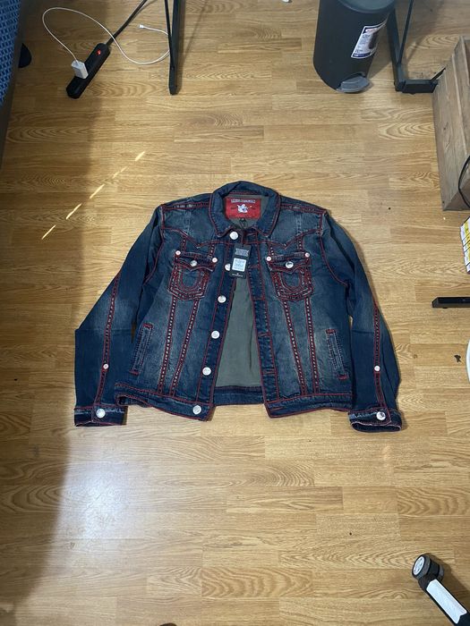 True Religion True Religion Jimmy Rope Stitch Jean Jacket | Grailed