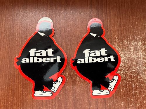 Vintage 1990s Fat Albert stickers | Grailed