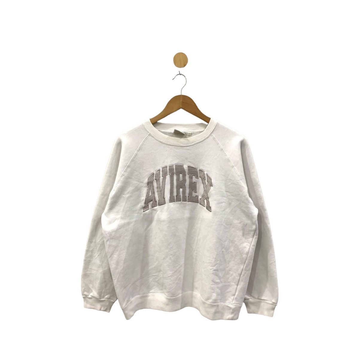 Military AVIREX USA SWEATSHIRT BIG LOGO NICE DESIGN | Grailed