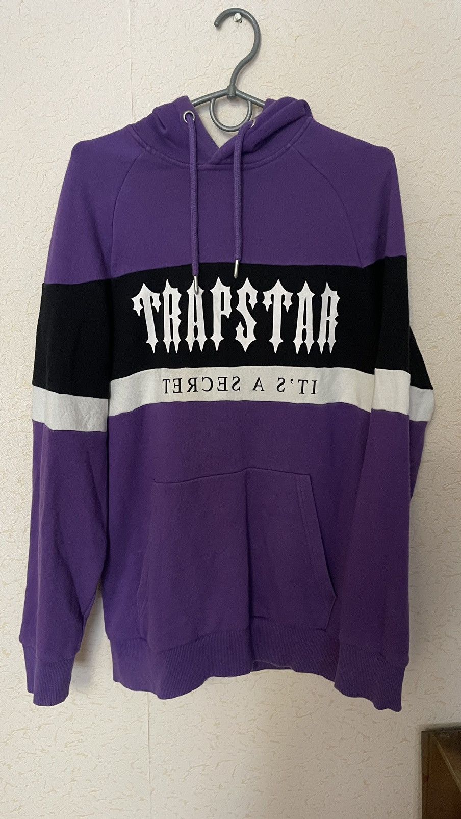 Trapstar London Trapstar London Purple Big Logo Faded Hoodie | Grailed