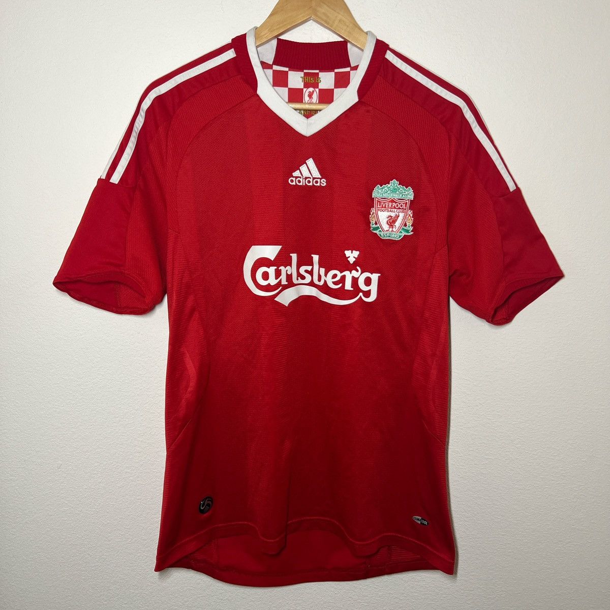 Adidas × Liverpool × Soccer Jersey Liverpool Steven Gerrard 2008-2010 ...