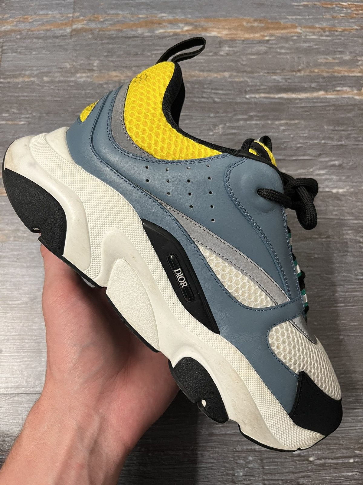Dior B22 Blue/Yellow | Grailed
