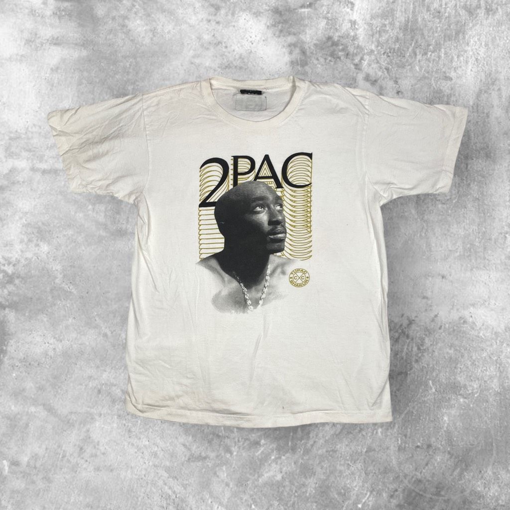 Cross Colours Cross Colours Vintage Tupac Shakur Poteit Graphic T-shirt ...