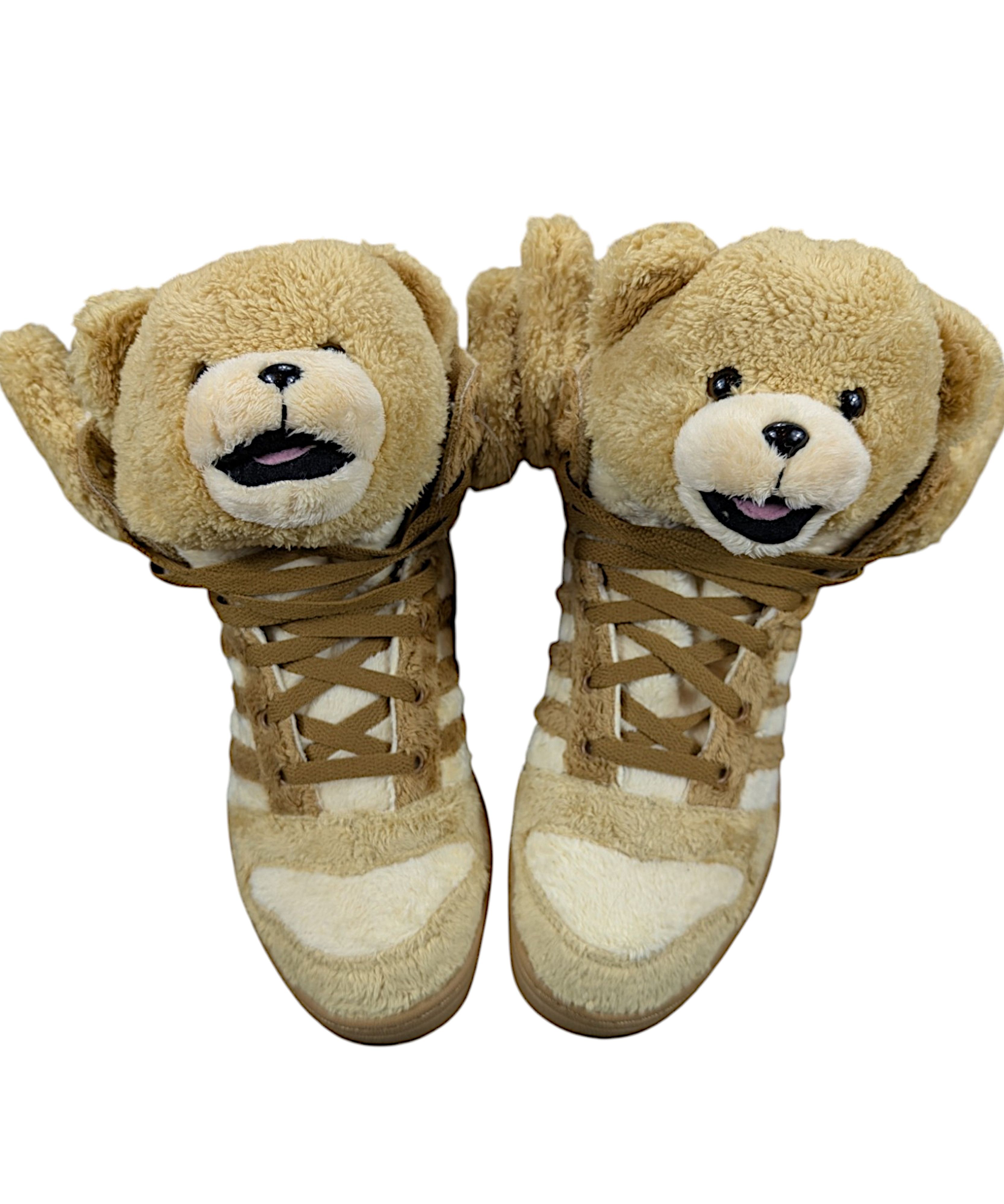 Adidas × Jeremy Scott Adidas x Jeremy Scott High Top Teddy Bear “Brown ...