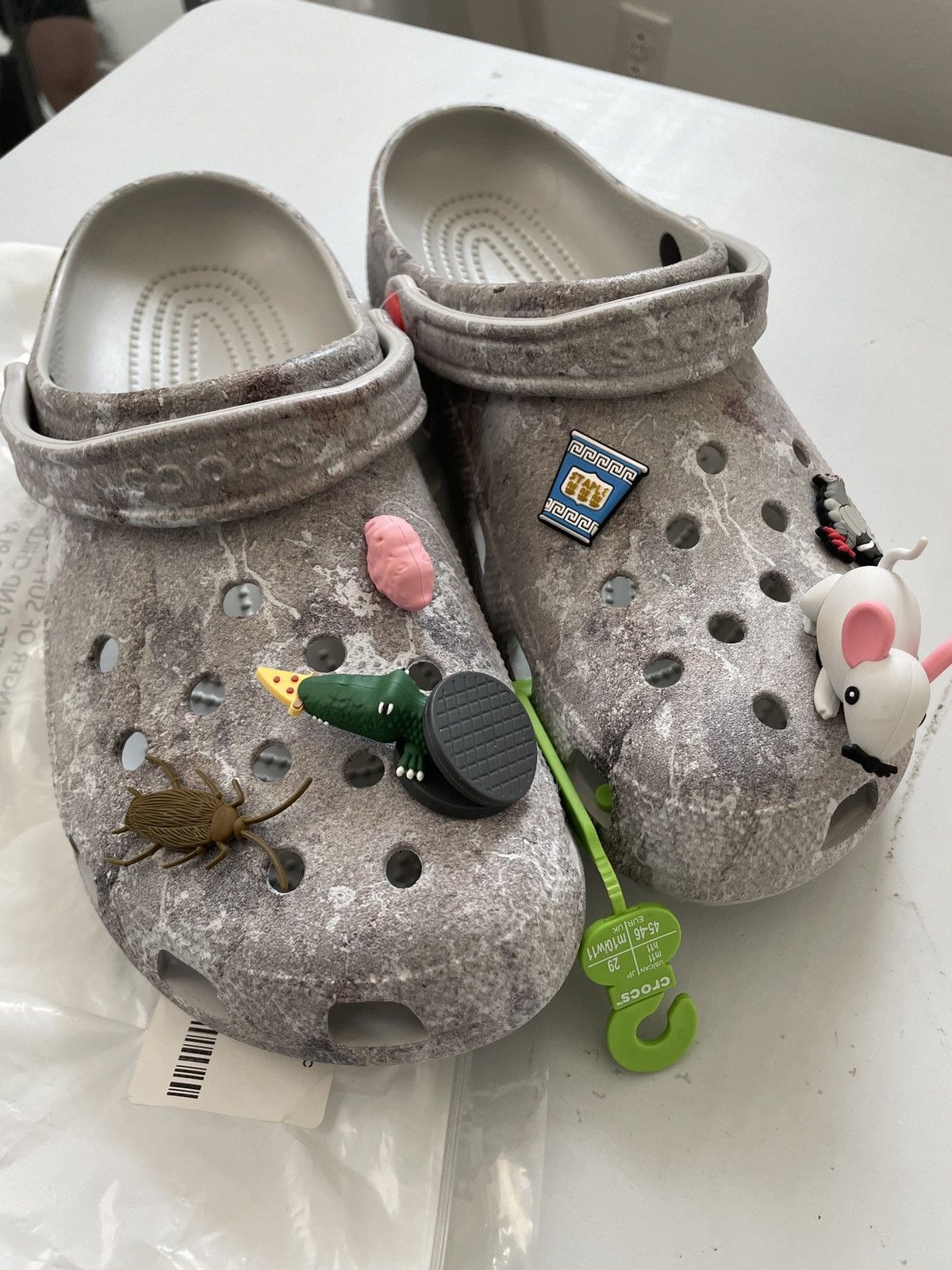 Crocs × Staple Jeff Staple Sidewalk Pigeon Crocs | Grailed