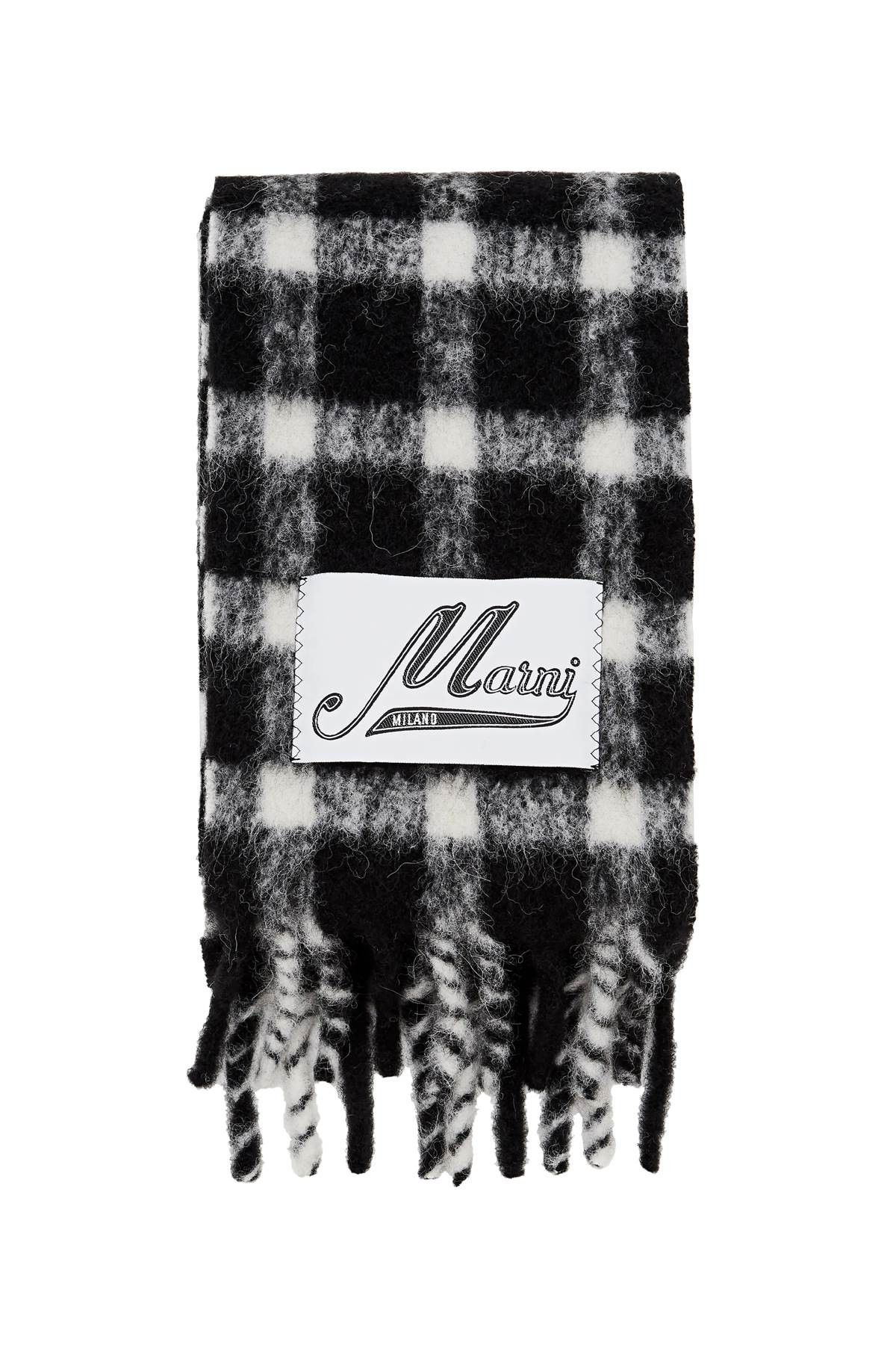 Marni Marni alpaca blend check scarf | Grailed