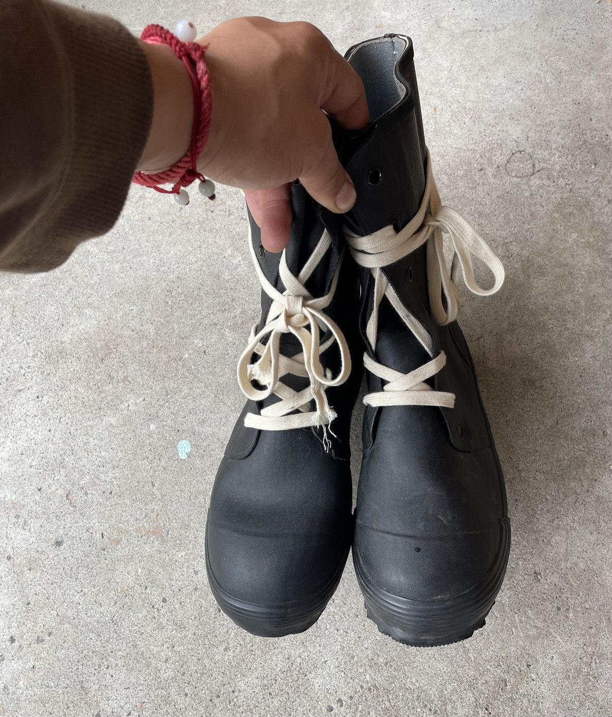 Vintage 1970s Vintage Military Black Combat Bunny Boots | Grailed