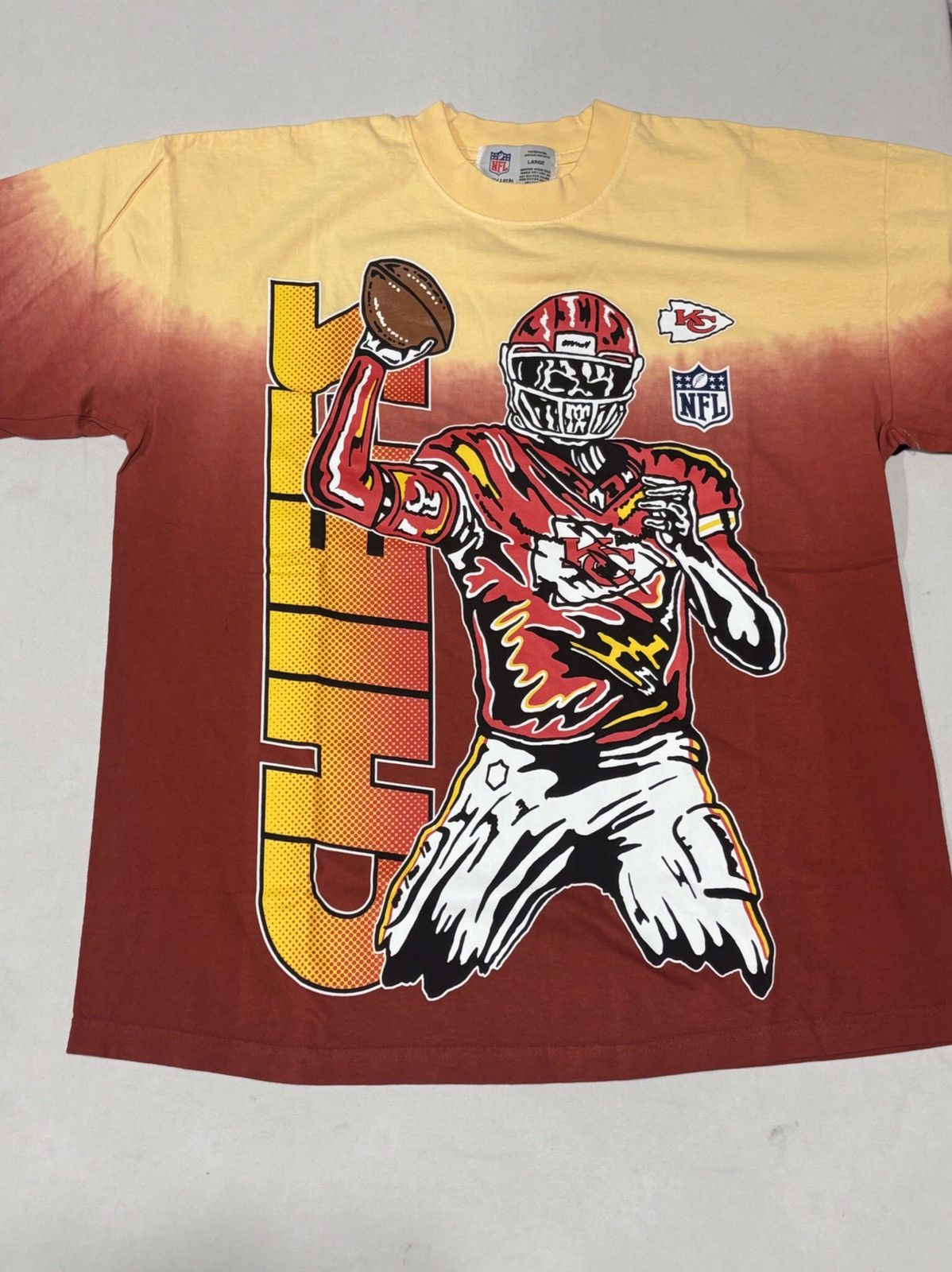 NFL × Warren Lotas Warren Lotas x NFL Chiefs Orange Tee | Grailed