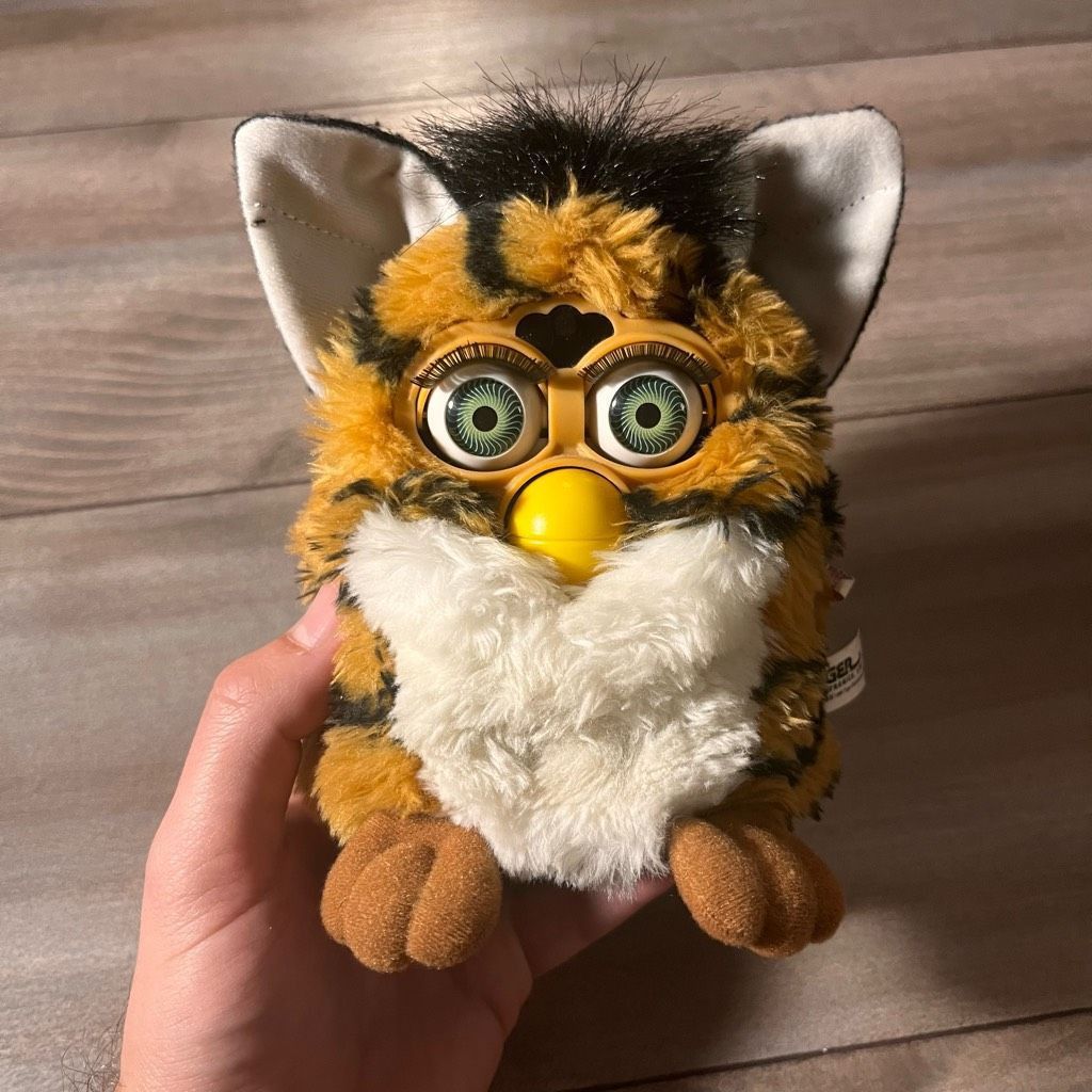 Onitsuka Tiger GEN. 2 BENGAL FURBY GREEN EYES INTERACTIVE PET TIGER ...