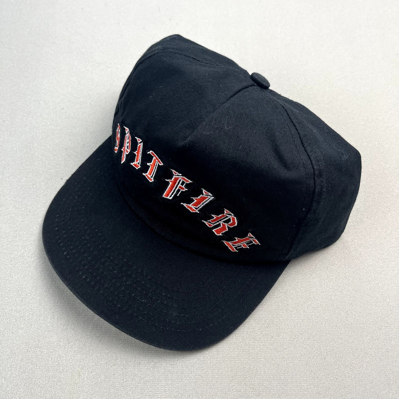Spitfire Spitfire Wheels Hat Snapback Black Old English Arch 5 Panel ...