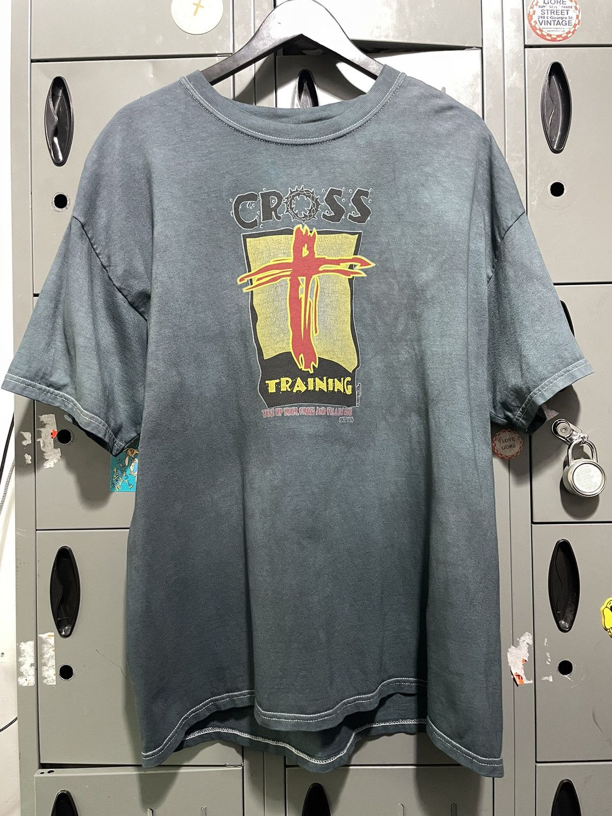 Art × Religion × Vintage Cross Training Jesus Christ 2003 vintage ...