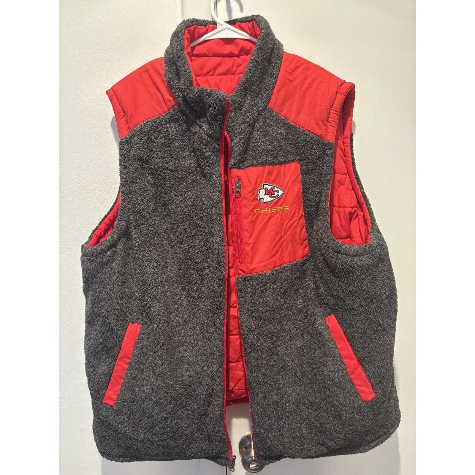 NFL Kansas City Chiefs NFL Team Issued Game Worn Vest XXL | Grailed