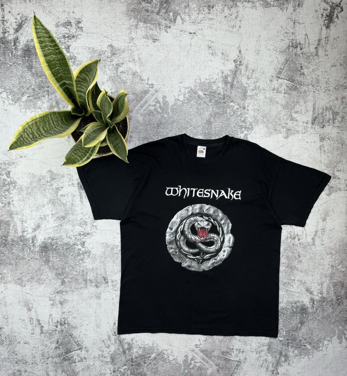 Vintage Vintage 2004 Whitesnake Band Merch Cartoon T Shirt 90S-OOS ...