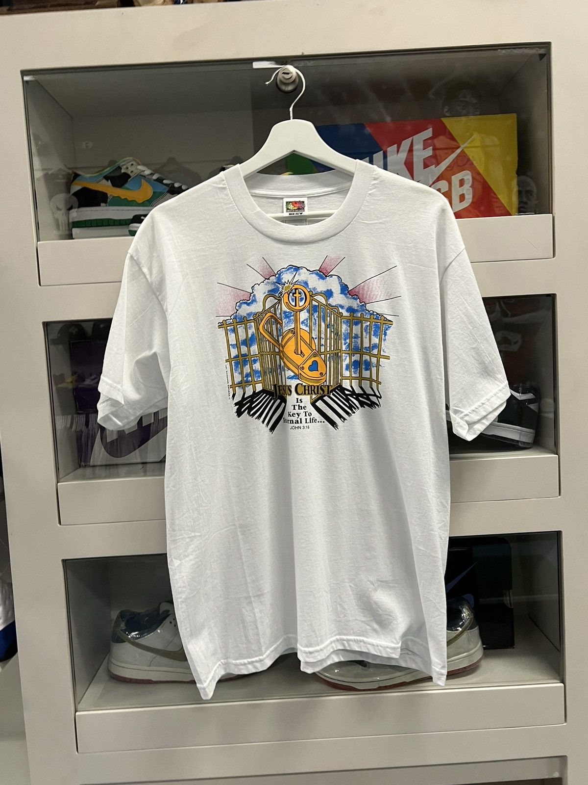 Vintage Vintage Jesus Christ Is The Key To Eternal Life Tshirt | Grailed