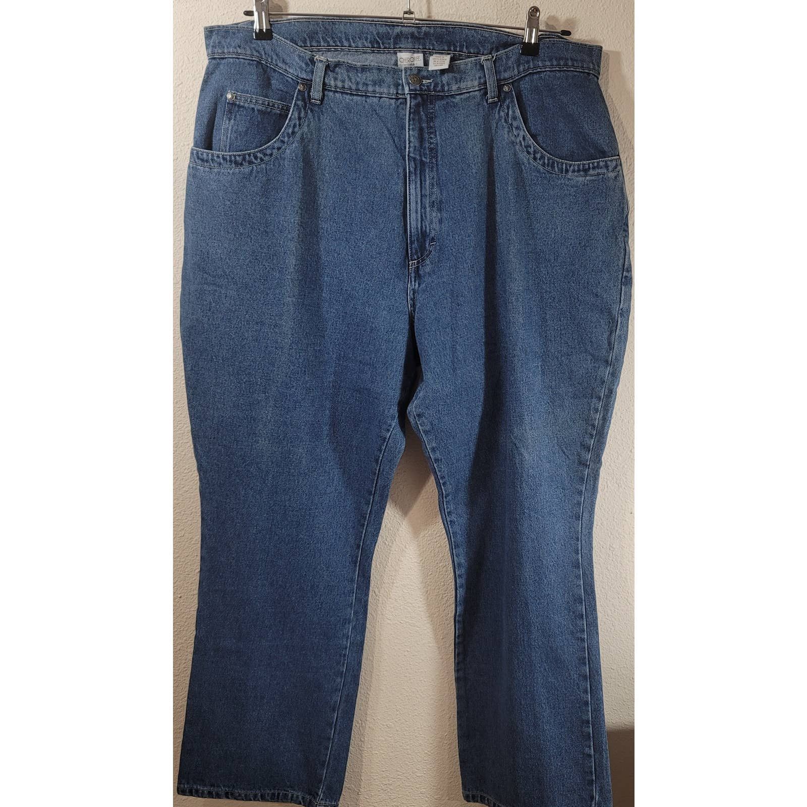 Cherokee Cherokee Blue 5 Pocket Design Denim Jeans 22W Lightweight ...