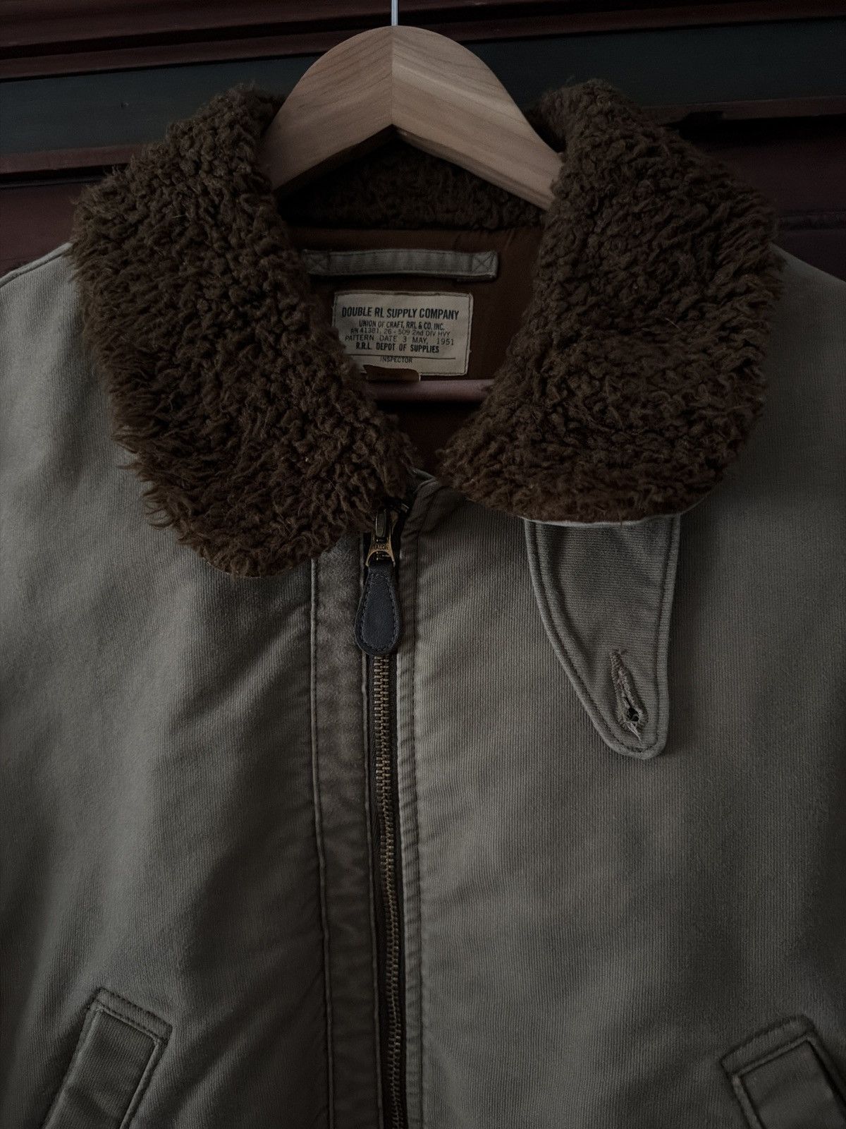 RRL Ralph Lauren RRL Deck Jacket with faux fur collar | Grailed