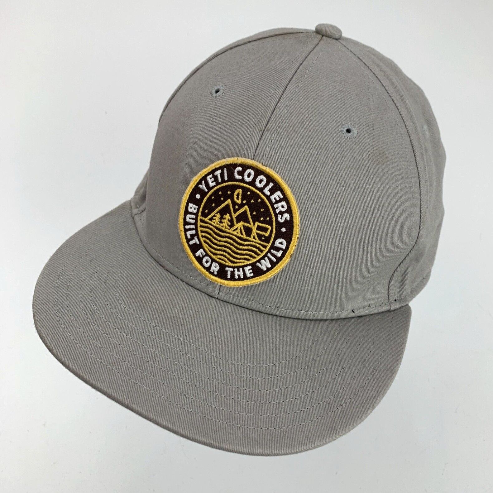 Yeti Yeti Coolers Built For The Wild Ball Cap Hat Snapback Baseball ...