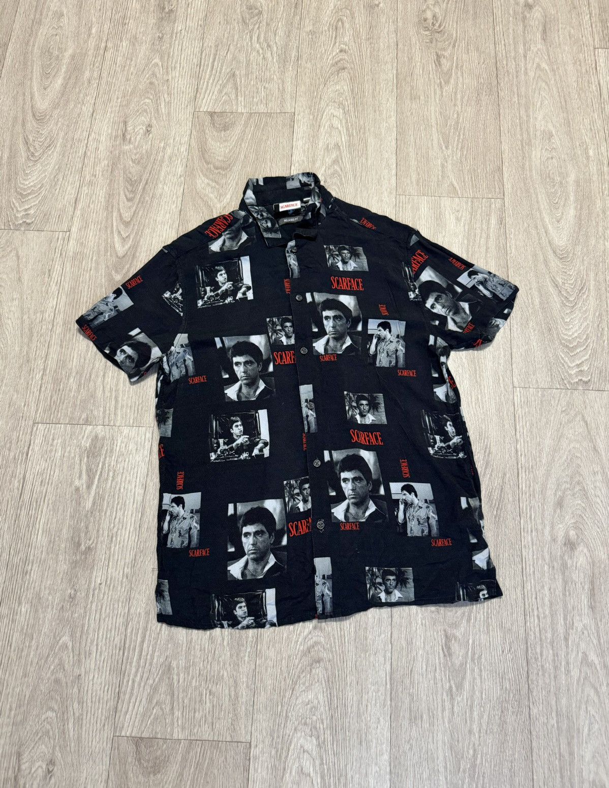 Movie × Streetwear × Tee Shirt 🔷Monogram Shirt Tony Montana Scarface🔷 ...