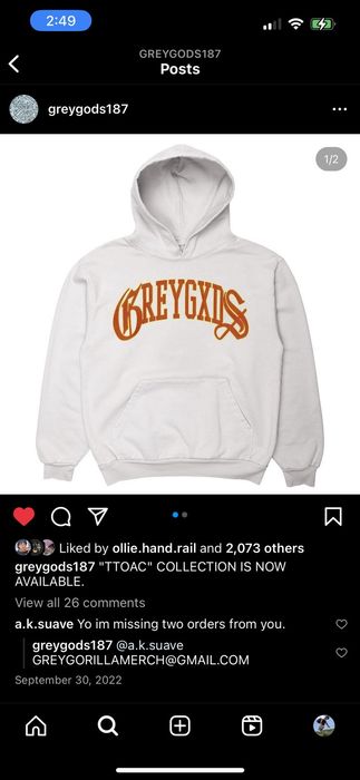G59 Records Grey Gods The Tragedy Of A Clown hoodie | Grailed
