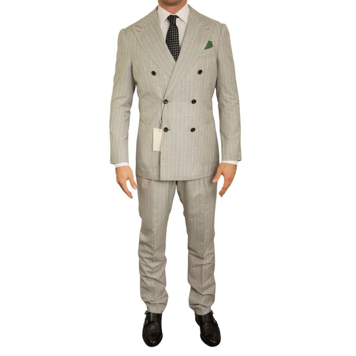 Suitsupply Men Suitsupply Havana Double Breasted Suit EU48 UK/US38 S891 ...