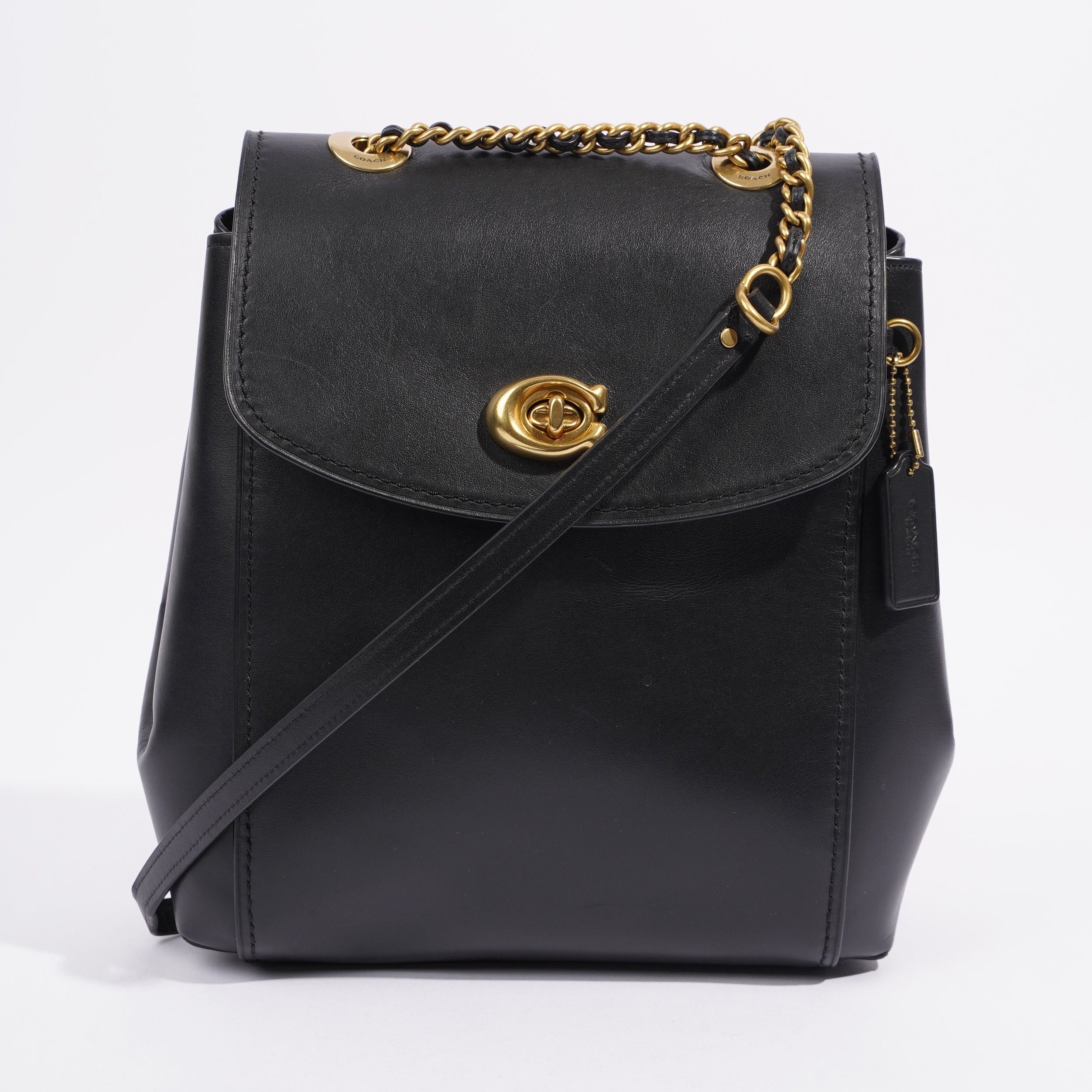 Coach Coach Convertible Backpack Black Leather | Grailed