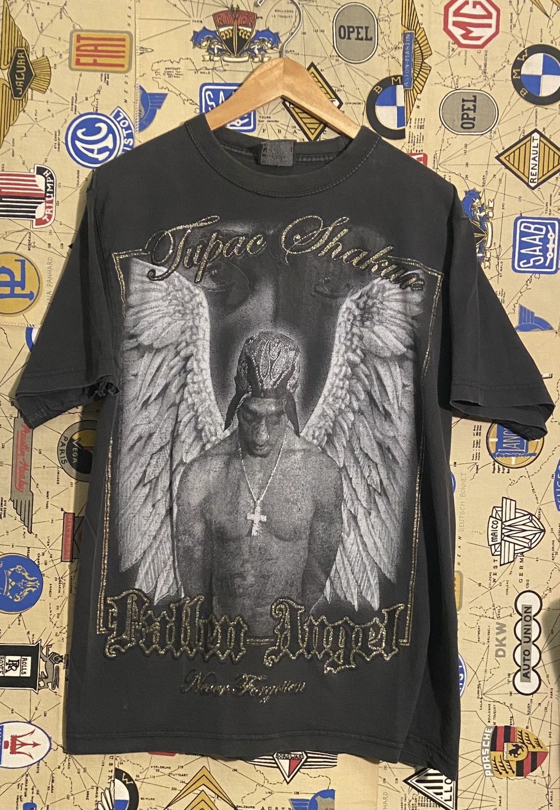 Vintage Vintage 2Pac Memorial Y2K Rap Tee | Grailed