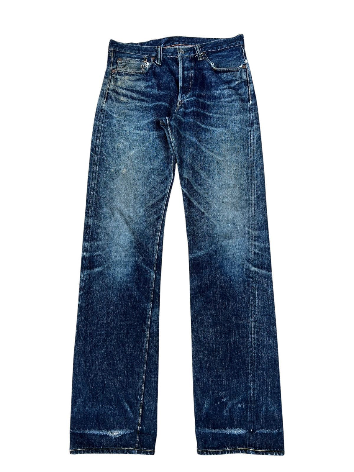 Full Count & Co. Vintage Full Count Japan Distressed Denim Selvedge ...