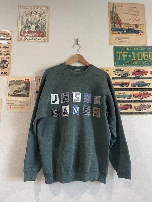 Vintage Jesus Saves Rework | Grailed