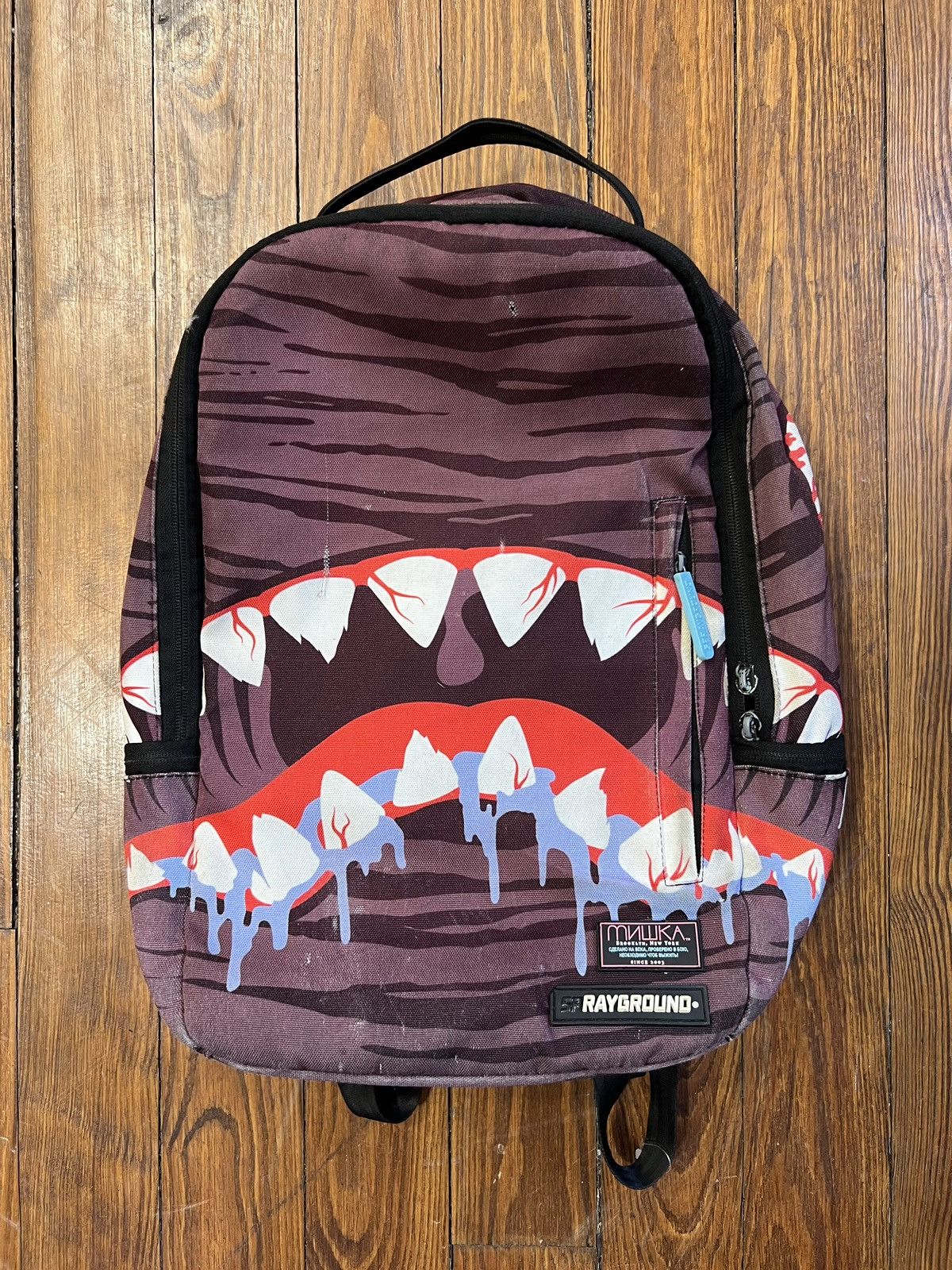Mishka × Sprayground × Streetwear Sprayground x Mishka MNWKA Backpack ...