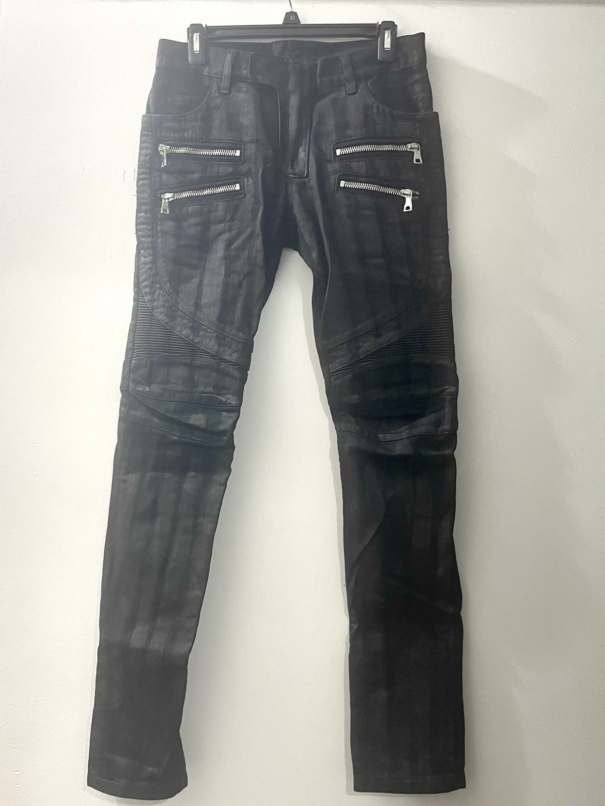 Balmain Balmain Waxed Denim | Grailed