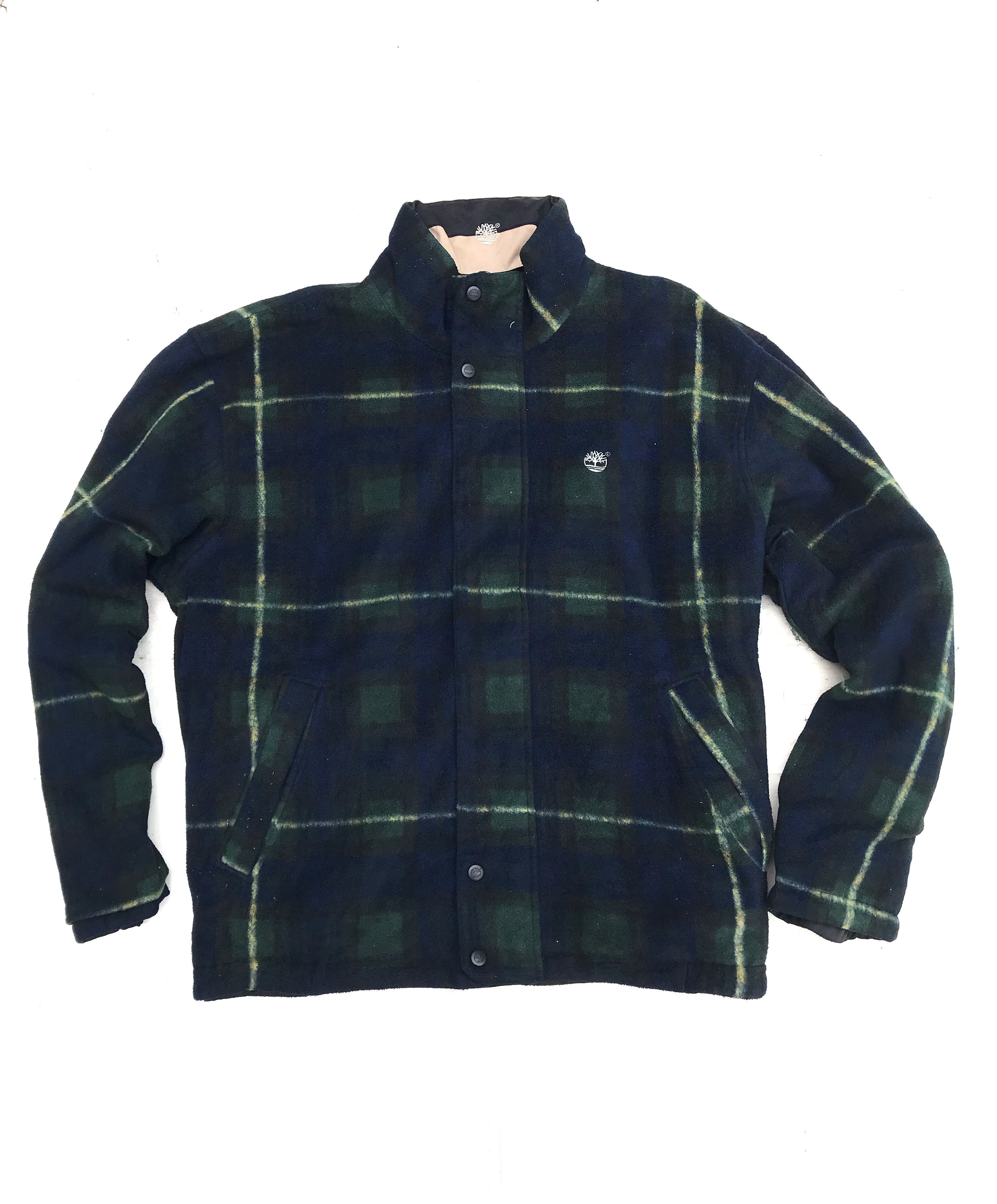 Timberland Vintage Timberland Usa Plaid Tartan Wool flannel jacket ...