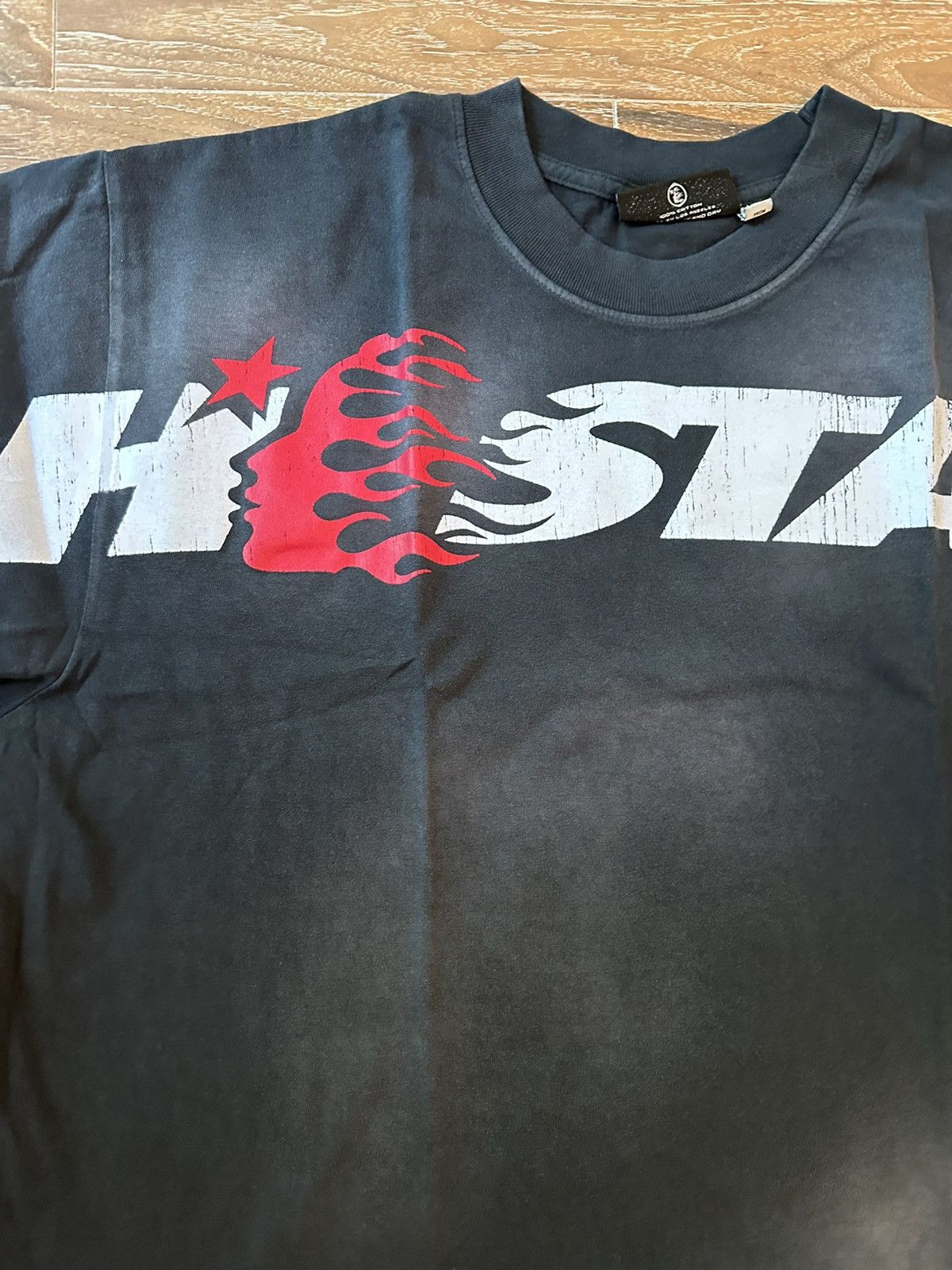 HELLSTAR Hellstar Studios Cartoon red Logo Tee Shirt S | Grailed