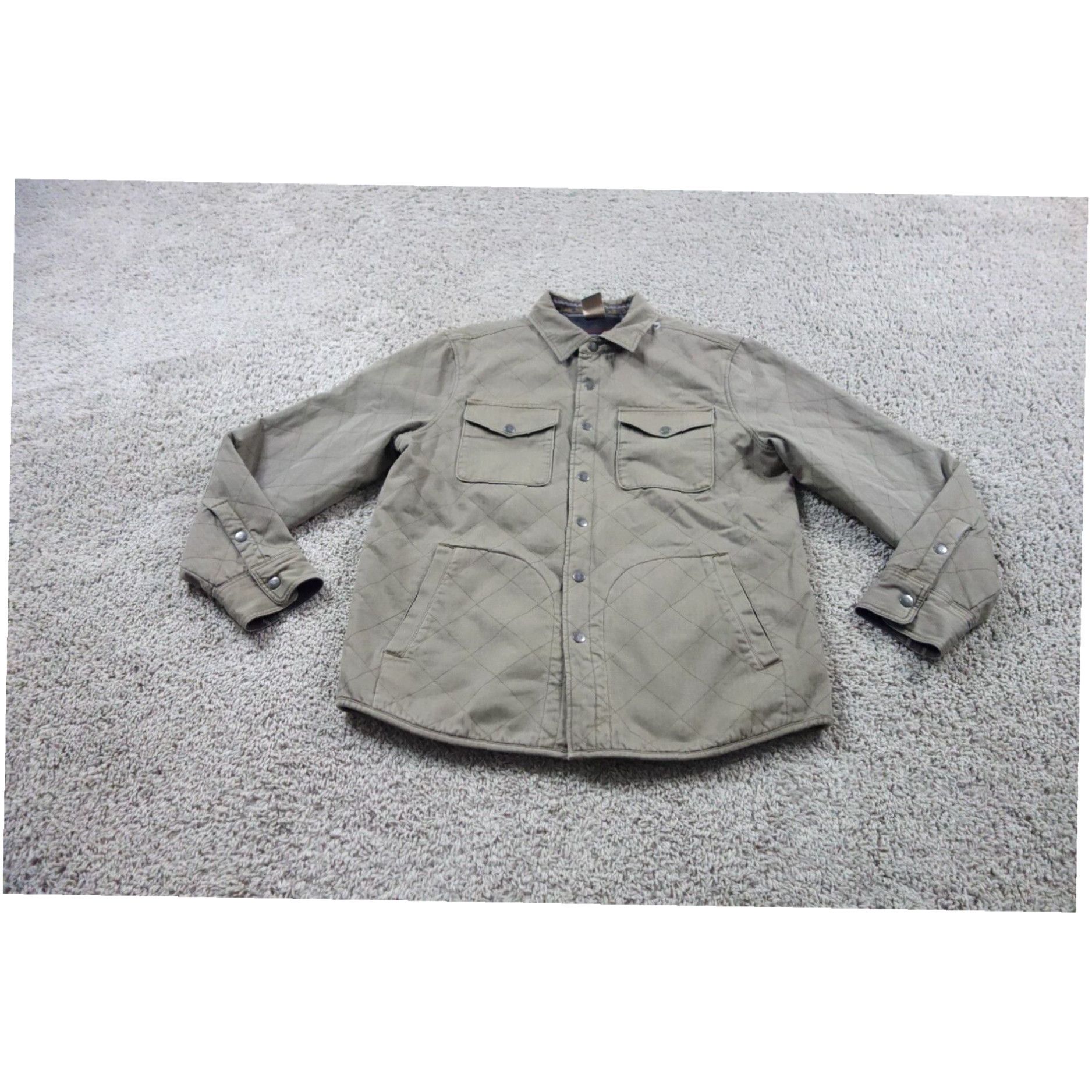 Faherty Beige Bondi Bomber Aztec Southwestern Reversible Mens Medium ...