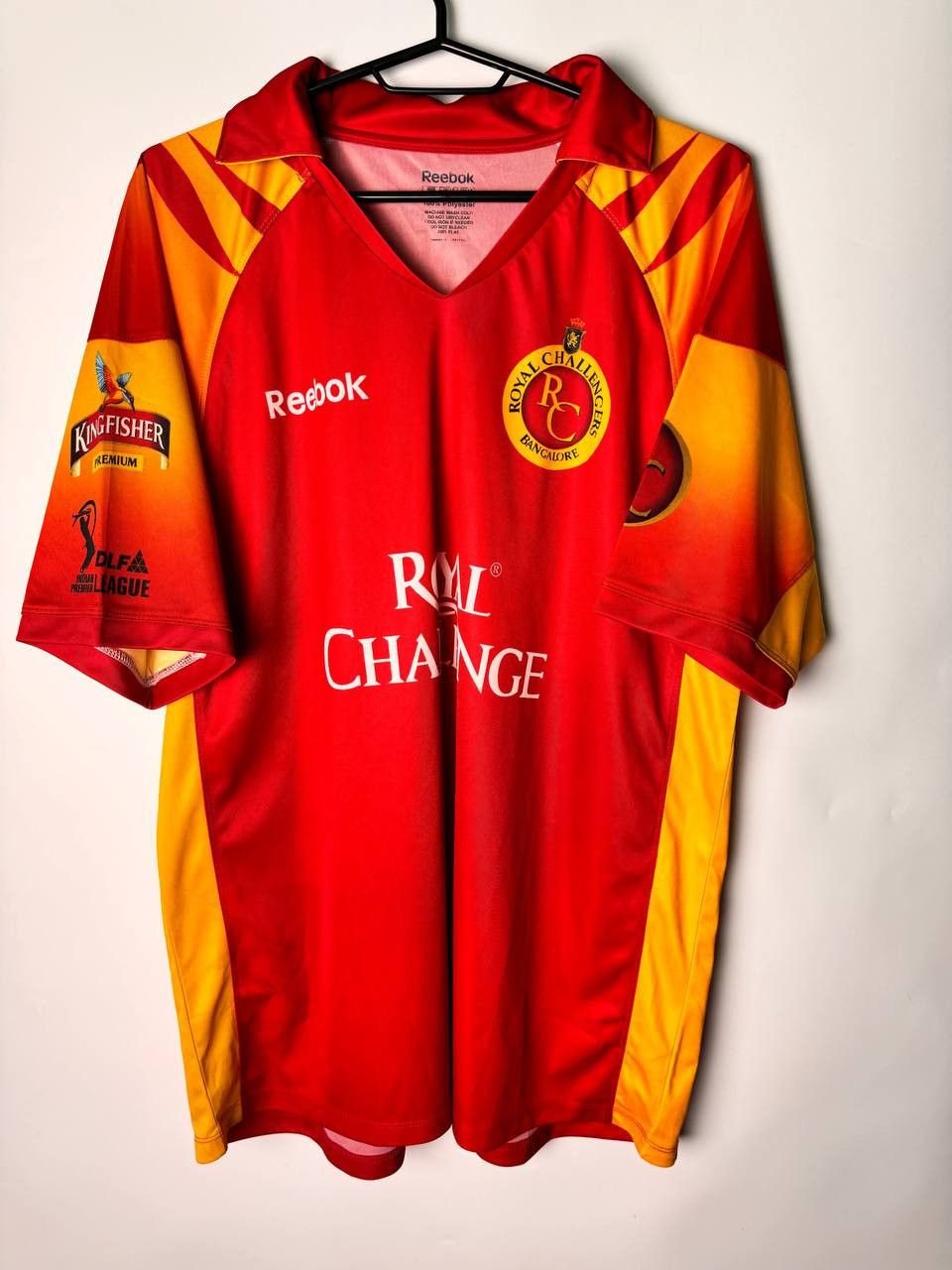 Reebok × Streetwear × Vintage Inaugural IPL 2008 RCB Player Issue ...