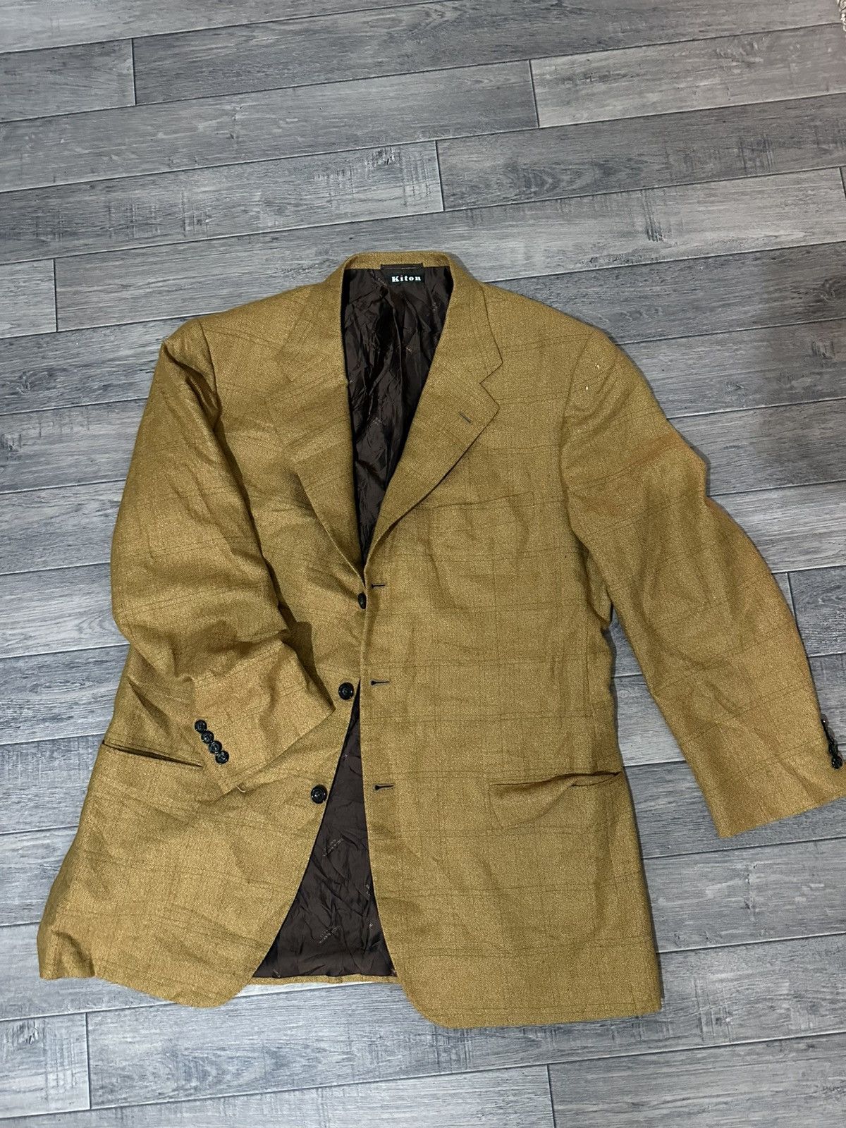 Kiton Blazer grand papa vintage | Grailed